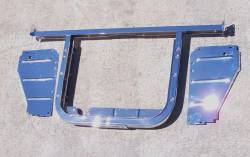 1955-57 Chevy - Radiator Support - GM - 1955 Chevy V8 Chrome Radiator ...